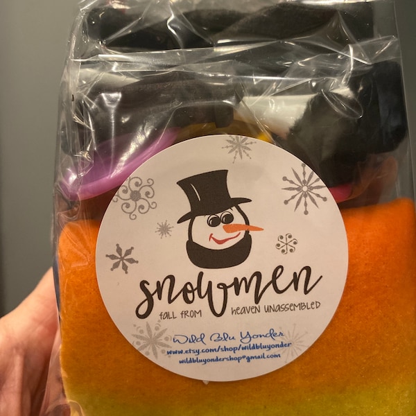 Snowman Kit Snowman Face Build a Snowman Party Favor Winter is Coming ...