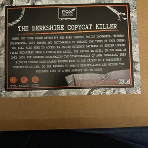 DETECTIVE COLD CASE to Solve the Berkshire Copycat Killer True Crime ...