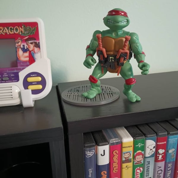 TMNT Vintage Teenage Mutant Ninja Turtles Action Figure Stand - Etsy