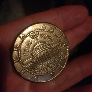 UNCHARTED 4 Avery's pirate recruitment coin | Etsy