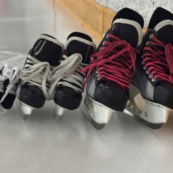 Hockey Booties, NHL Skates, Ice Skate Booties, Baby Shower, Ice Skates ...