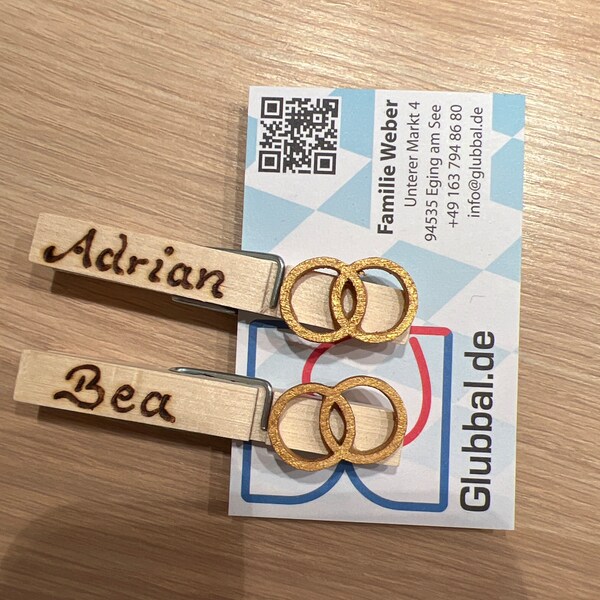 Glubbal ( Glupperl ) Edelweiß Holz + Text - Etsy.de