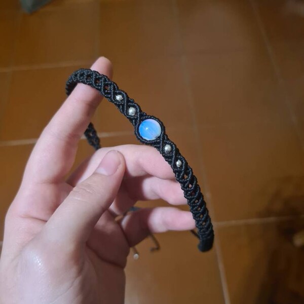 Men Macrame Bracelet, Gifts for Him, Mens Bracelet, Macrame Jewelry ...