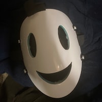 3D Printed Expression Masks smile, Frown, Emotionless, Mouthless, Grin ...