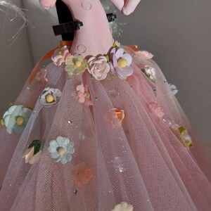 7 Colors Colorful Organza Fabric Gradient Organza Tulle Lace - Etsy