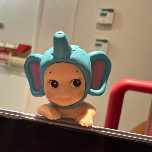 Lafufu Doll With Hair Handmade Rare Labubu 5 Inch Hair - Etsy