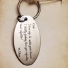 Handwritten Key Chain, Your Handwriting Keychain or Font, Personalized ...