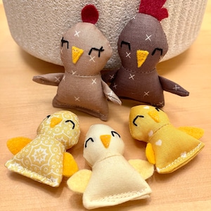 Set of 4 Miniature Rag Dolls Tiny Dolls Miniature Dolls | Etsy