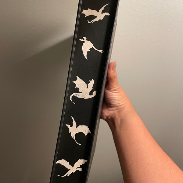 Fourth Wing Digital Stencil - Etsy