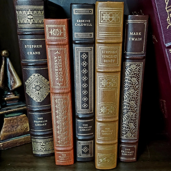 The Franklin Library Lot - Victorian Era Literature - Multi-colored ...