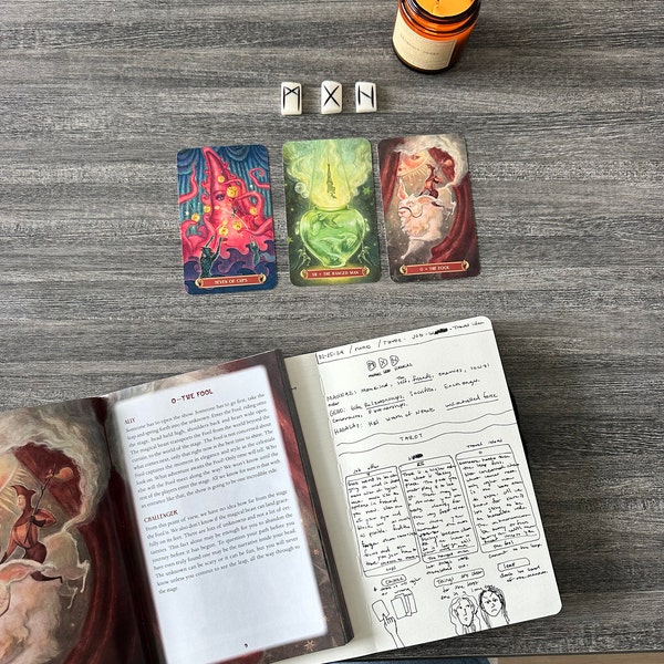 Tea Leaf Fortune Oracle Cards | Cartomancy | Divination Tool | Tarot Deck | Major Arcana | Guide ...