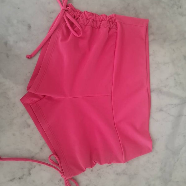 Ruched Shorts Sewing Pattern – High Waisted Scrunch Booty Shorts PDF ...