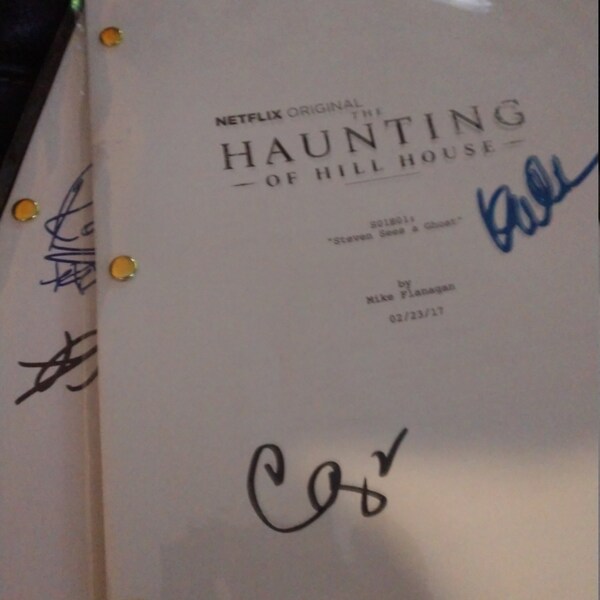 The Haunting of Hill House Pilot Episode Script - Etsy