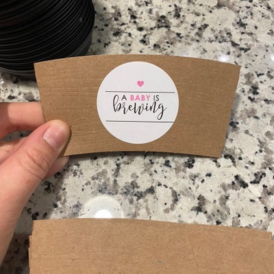 A Baby is Brewing Labels,a Baby is Brewing Stickers,baby Shower Favor ...