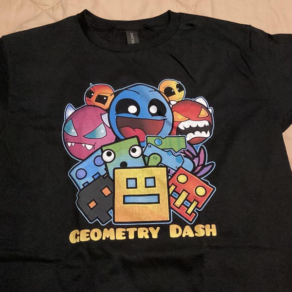 Kids Geometry Dash Hoodie - Etsy