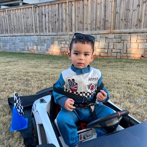 Checker Race Suit Race Car Birthday Halloween Costume - Etsy Canada