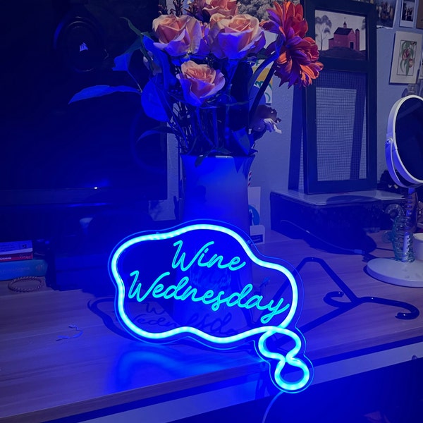Custom Neon Sign | Neon Desk Sign | Sweet Dreams Neon Name Sign | Small ...
