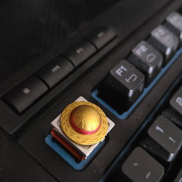 RTX3080 Graphics Card Keycap GPU 2.75U Rotating Artisan Metal Right ...