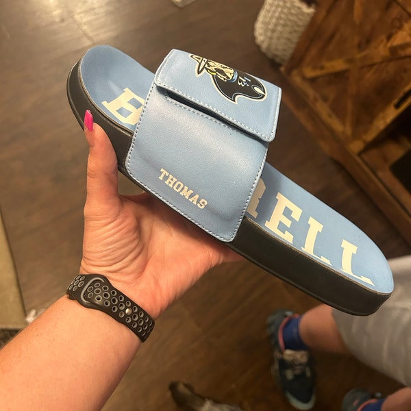 Custom Slide Sandals for Your Team, Personalized Slides, Custom Slides ...