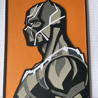 Super Hero Layered Design for Cutting, Super Hero Vector File for Laser ...