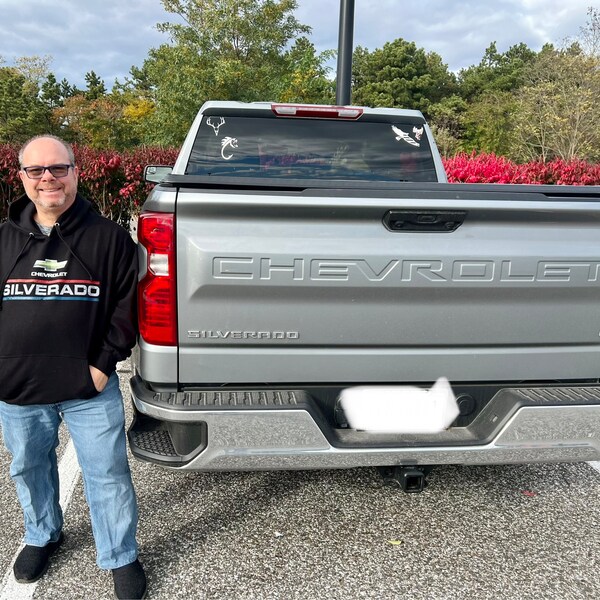 Men's Chevy Silverado Distressed Logo Pullover Hoodie - Etsy