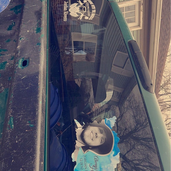 In Loving Memory Personalized Decal Loss of Loved One Car Sticker ...
