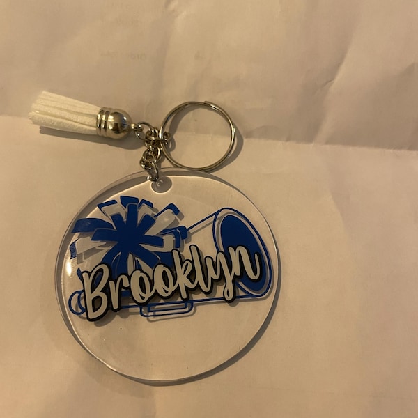 Personalized 911 Dispatcher Keychain, Thin Gold Line Gift ...