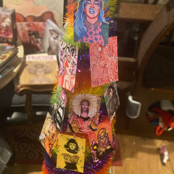 Jimbo 'AI Alien' Drag Race Art Print, Drag Queen Art Print Postcard - Etsy