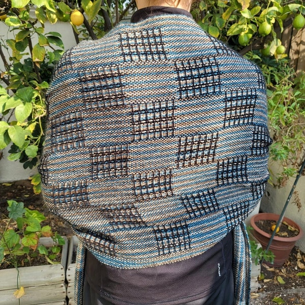 Saori Style Scarf Rigid Heddle Weaving Pattern - Etsy