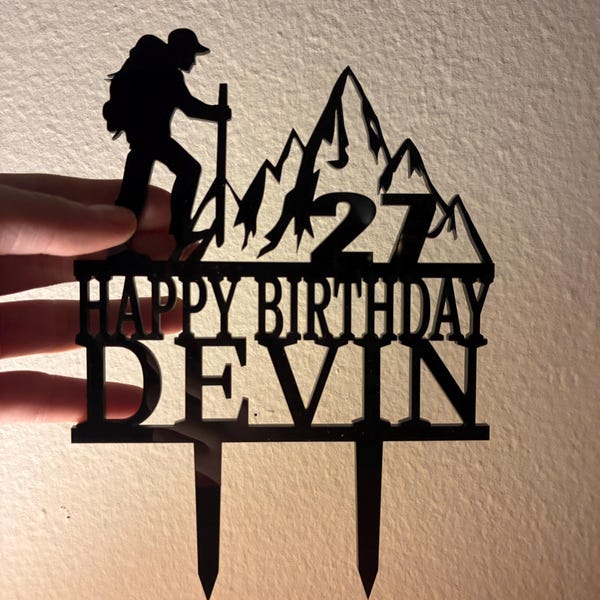 Golf Cake Topper, Golf Male Cake Topper, Golfing Golfer Cake Topper ...
