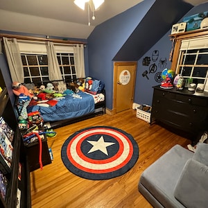Marvel Avengers Sets of 6 Wood Wall Art , Nursery Wooden Home Decor ...