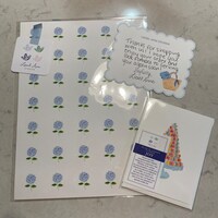 Hydrangea Gift Tags sets of 8 Hydrangea Gift Tags Hydrangea Tag ...