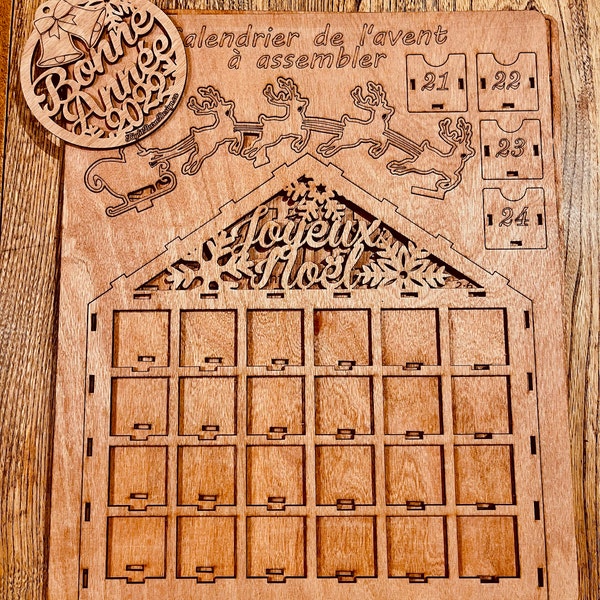 Advent Calendar DIY Kit - Etsy