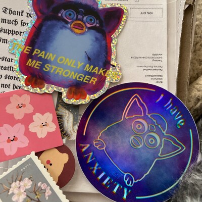 PAIN Gloss Vinyl Sticker - Etsy