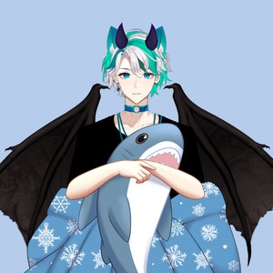 Pink Jelly Horns Animated Vtuber Asset vtube Studio - Etsy