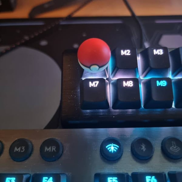 Witcher Wolf Artisan Keycap, Custom Keycap, Resin Keycap, Cherry MX ...