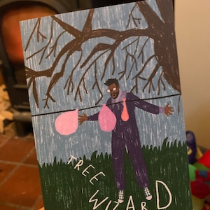 Taskmaster Card Romesh Ranganathan as Tree Wizard - Etsy UK