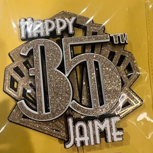 Custom 3D Football Team Cake Topper - Etsy