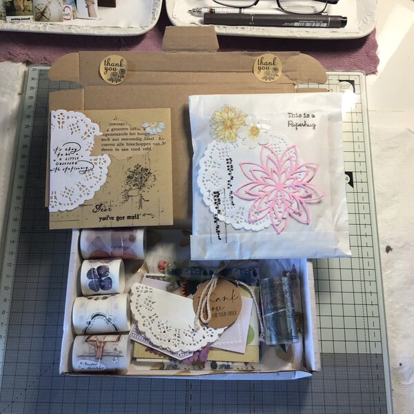 6 Pcs Flower Die Cut Set Scrapbooking Decorative Stationery - Etsy