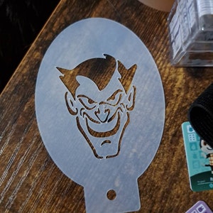 BOW Face Painting Stencil mini - Etsy