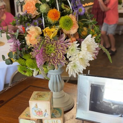 Beatrix Potter Wood Blocks Peter Rabbit Nursery Room Decor Benjamin ...