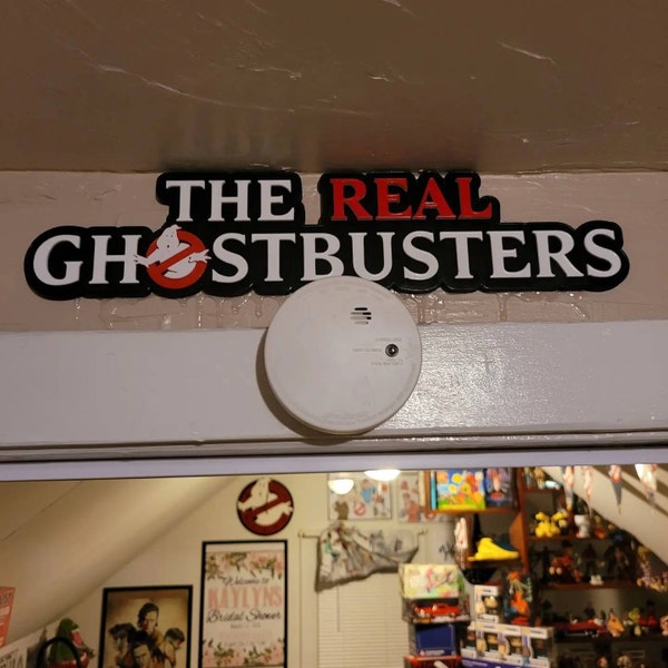 The Real Ghostbusters Logo - Etsy