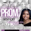 Personalize Prom Send off Flyer, Invitation, Text Invite - Editable - Etsy