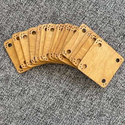 Tablet Weaving Cards 6 Cm X 6 Cm Tablet Weaving Kit Dotted - Etsy