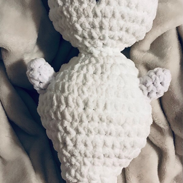 Boo the Ghost Crochet Plushie Pattern - Etsy