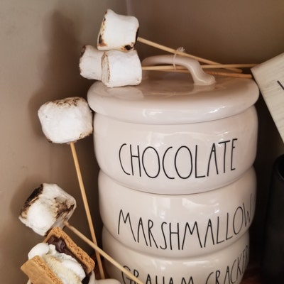 Faux Marshmallows, Fake Roasted Marshmallows on a Stick, Fake ...