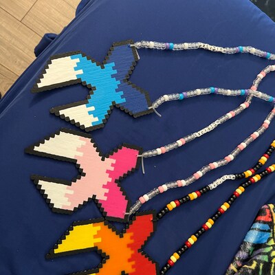 Lost Lands Logo Perler Necklace - Etsy