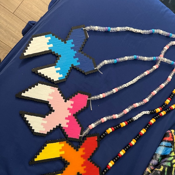 Lost Lands Logo Perler Necklace - Etsy