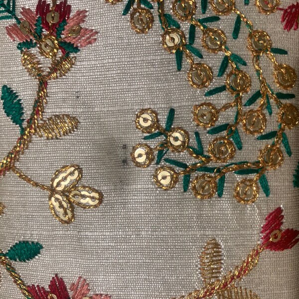 Floral Printed Patch Layer Palazzo Pant, Hippie Boho Relaxed Feel Party ...