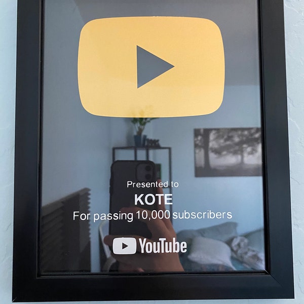 Custom Twitch Creator Award | Tiktok, Instagram, Spotify, Twitch ...